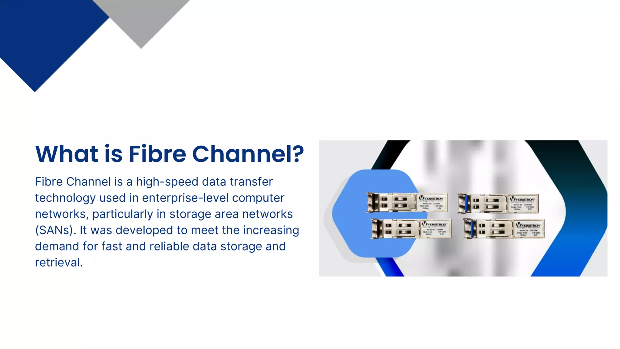 Fibre Channel Transceivers | PPT