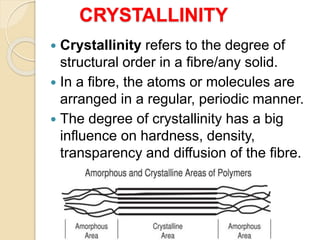 Fibre chemistry | PPTX