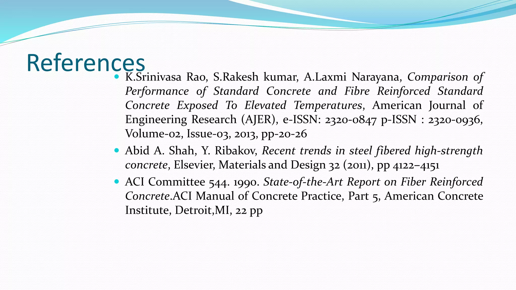 Fibre concrete | PPTX