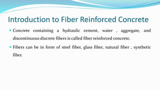 Fibre concrete | PPT