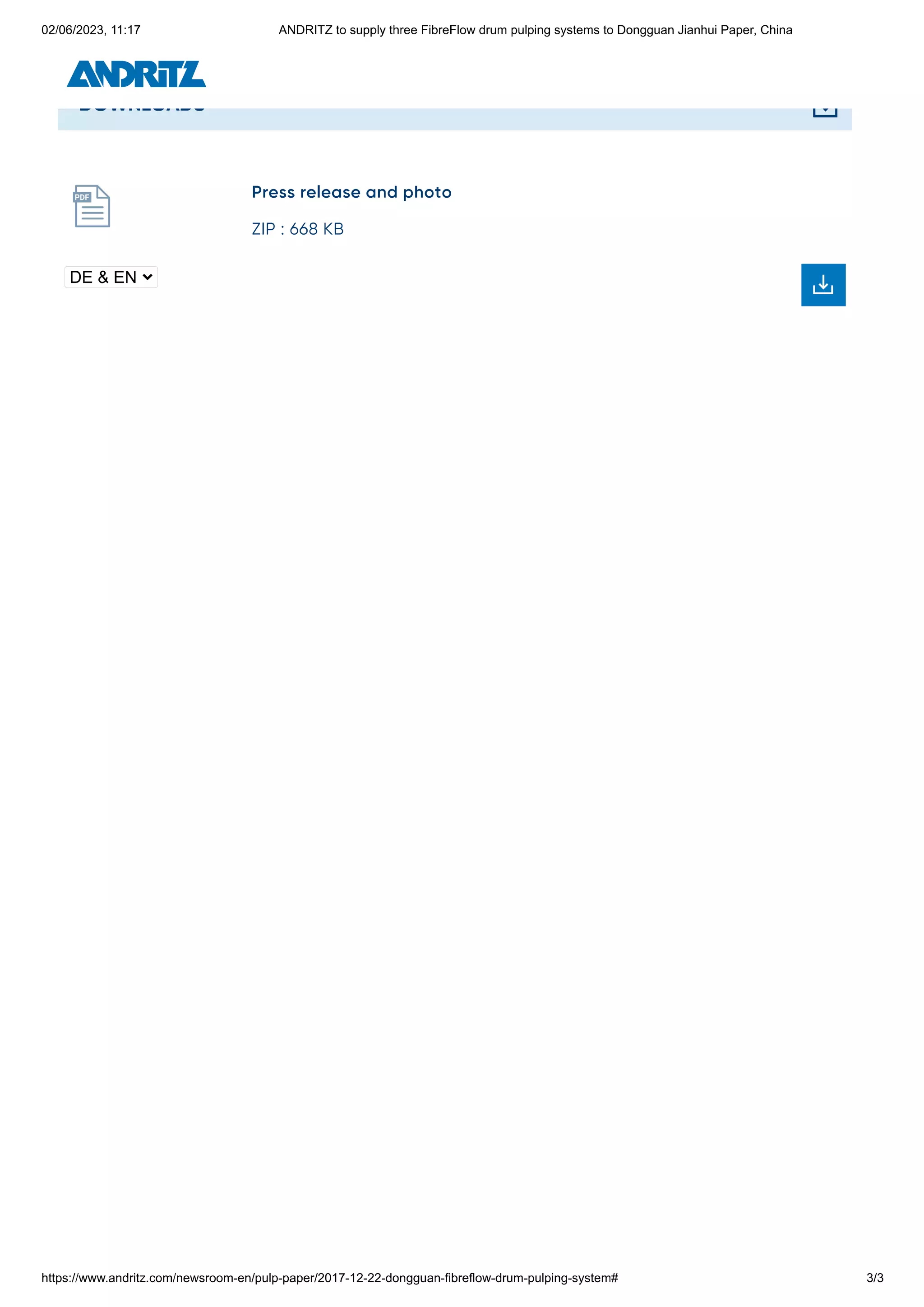 FibreFlow - Drum Pulper - Andritz.pdf