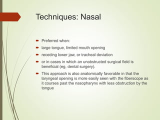 FIBRE OPTIC INTUBATION (AWAKE INTUBATION).pptx