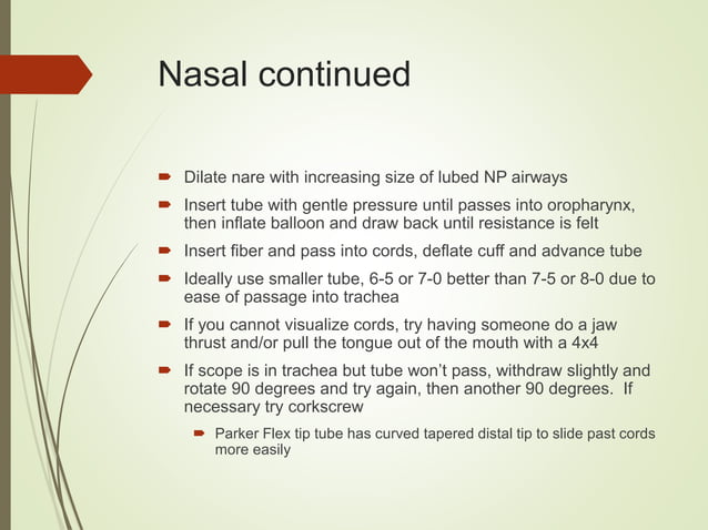 FIBRE OPTIC INTUBATION (AWAKE INTUBATION).pptx | First Aid | Injuries