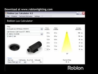 Fibre optic lighting by Roblon - Denmark | PPT | Computer Peripherals ...