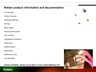 Fibre optic lighting by Roblon - Denmark | PPT