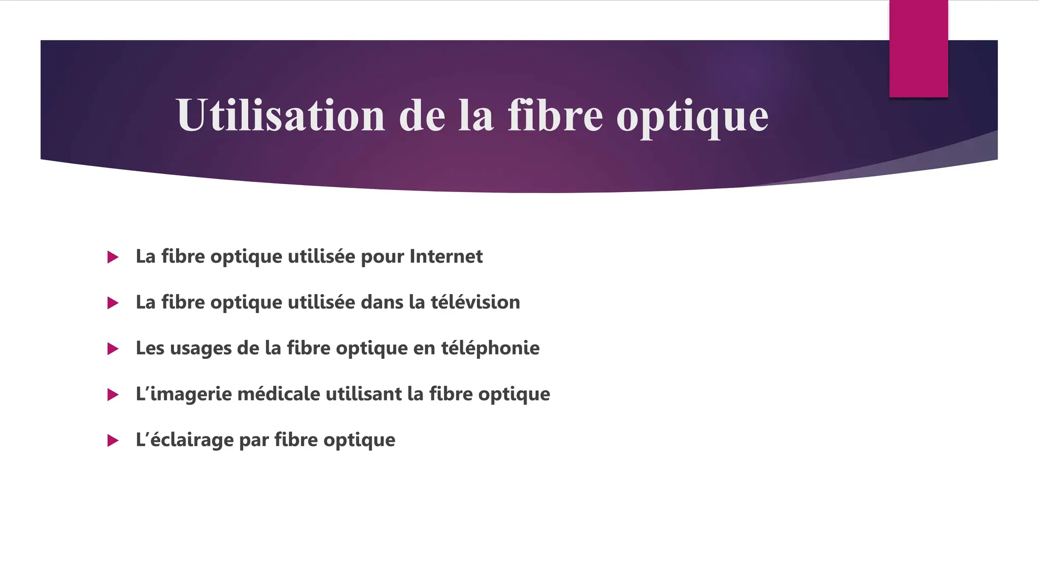 Fibre optique.pptxbdbbdbbbbbbbvvvvvvvvvvvv | PPTX | Internet | Computing