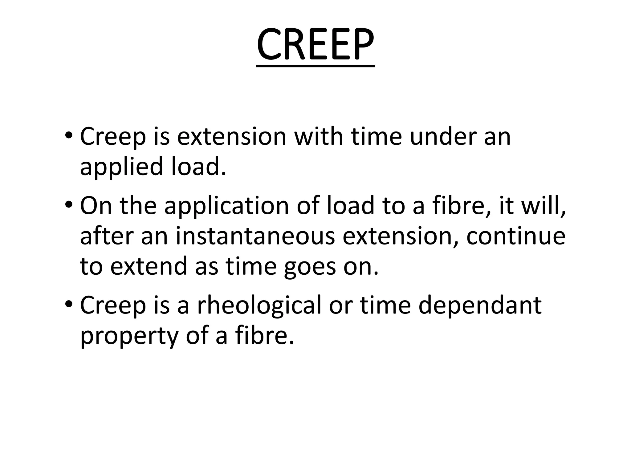 Experimental study on creep and stress relaxation | PPTX