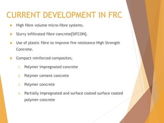 Fibre reinforced concrete | PPT