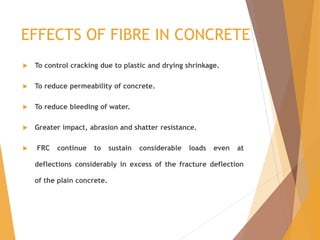Fibre reinforced concrete | PPT