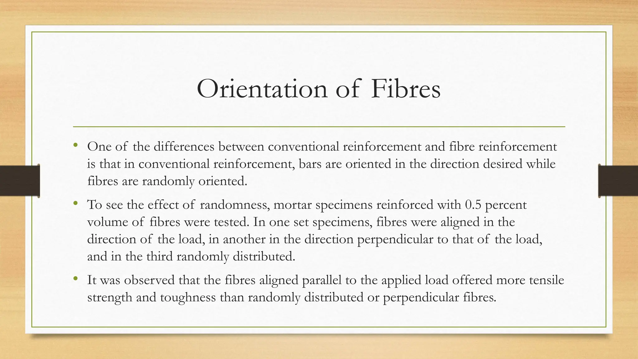 Fibre Reinforced Concrete ppt for civil students | PPTX