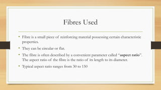 Fibre Reinforced Concrete ppt for civil students | PPT