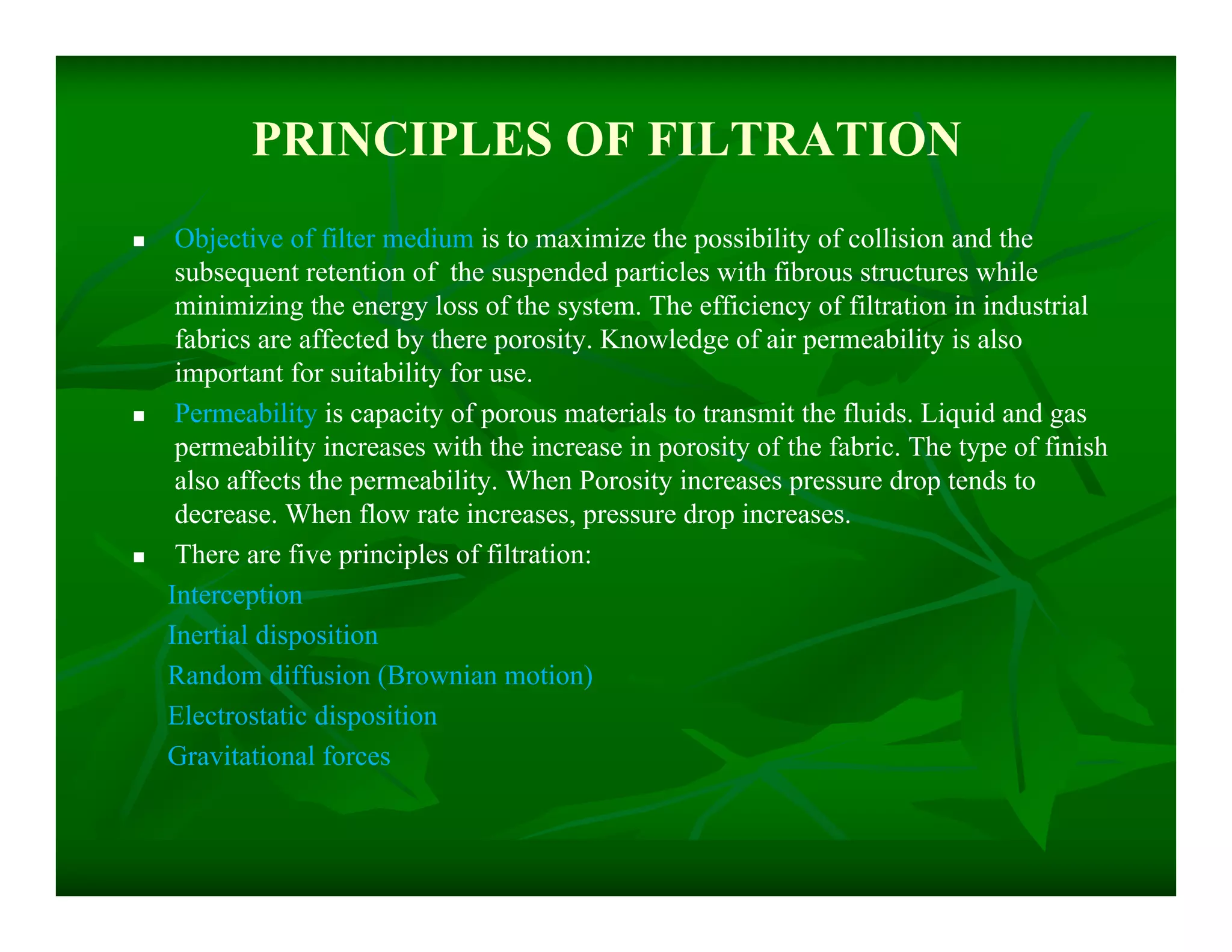 Fibres and fabrics for filtration | PDF