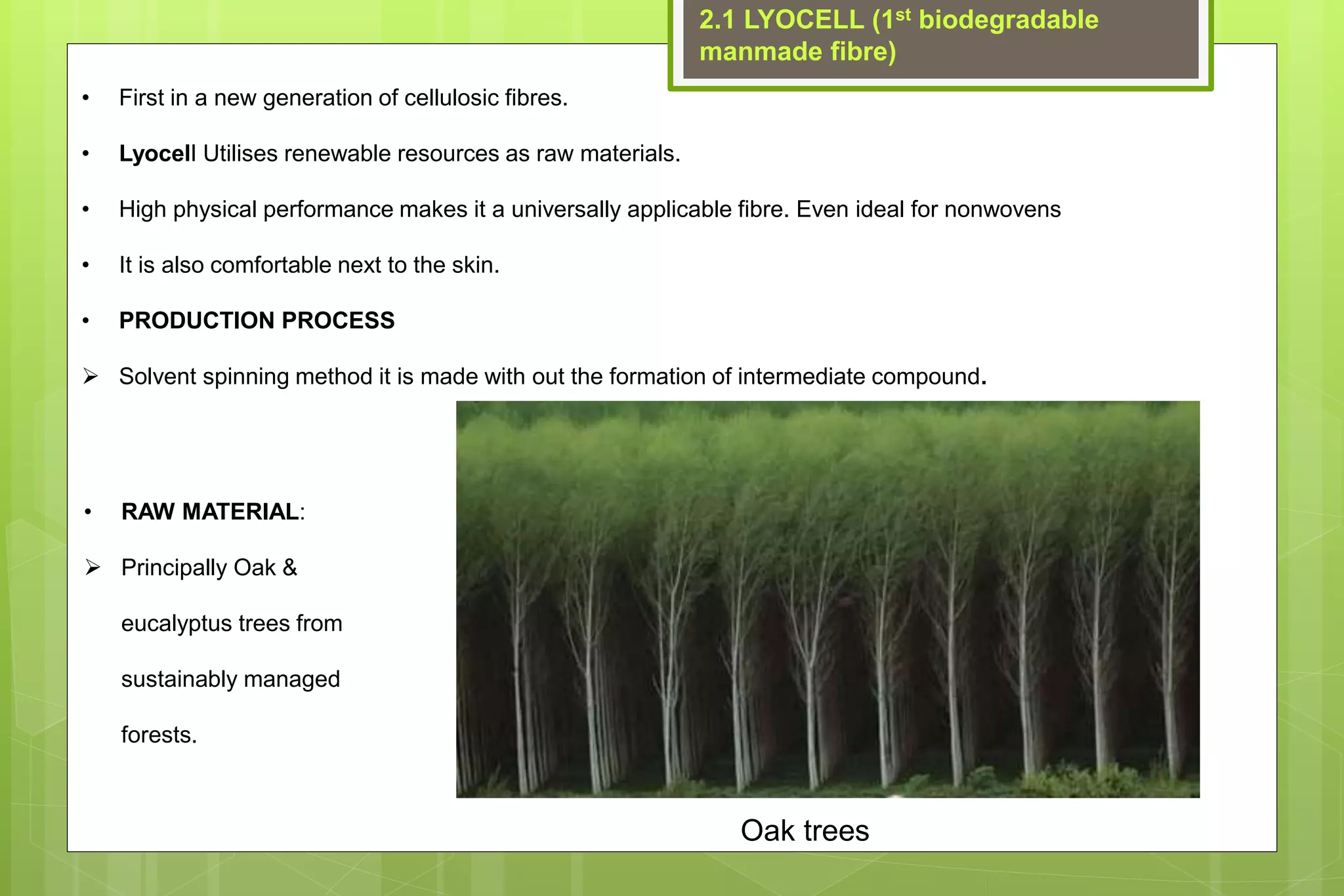 Fibres for the next generation | PPTX