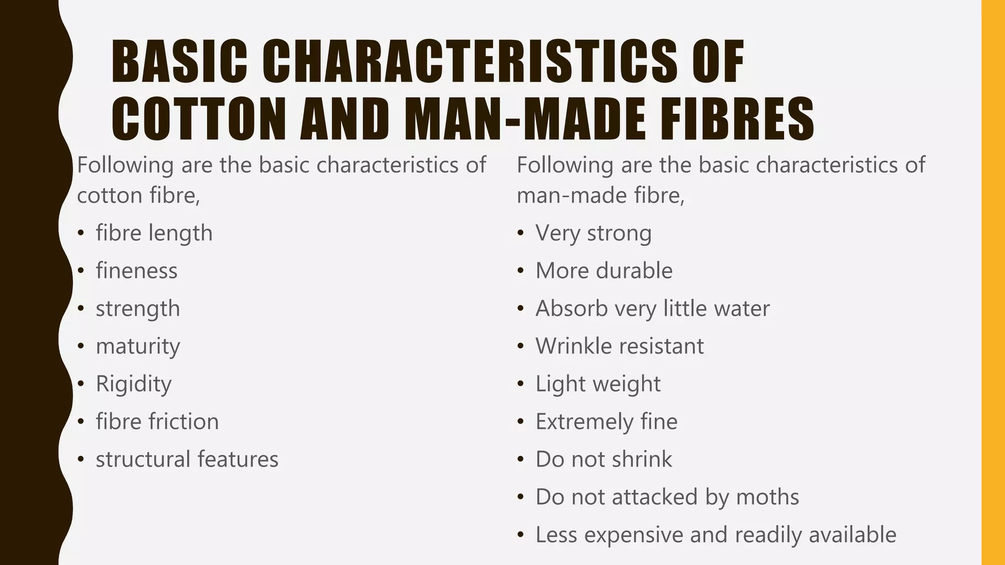 Fibre strength and fibre fineness | PPTX