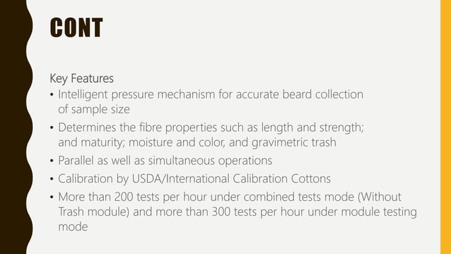 Fibre strength and fibre fineness | PPTX