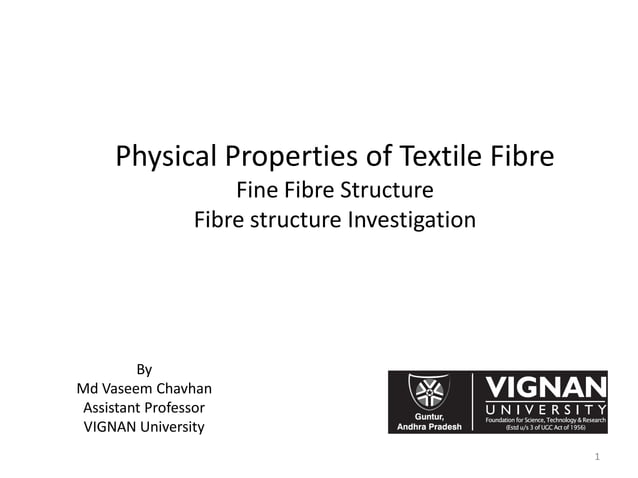 Fibre structure investigation vignan1 | PDF | Chemistry | Science