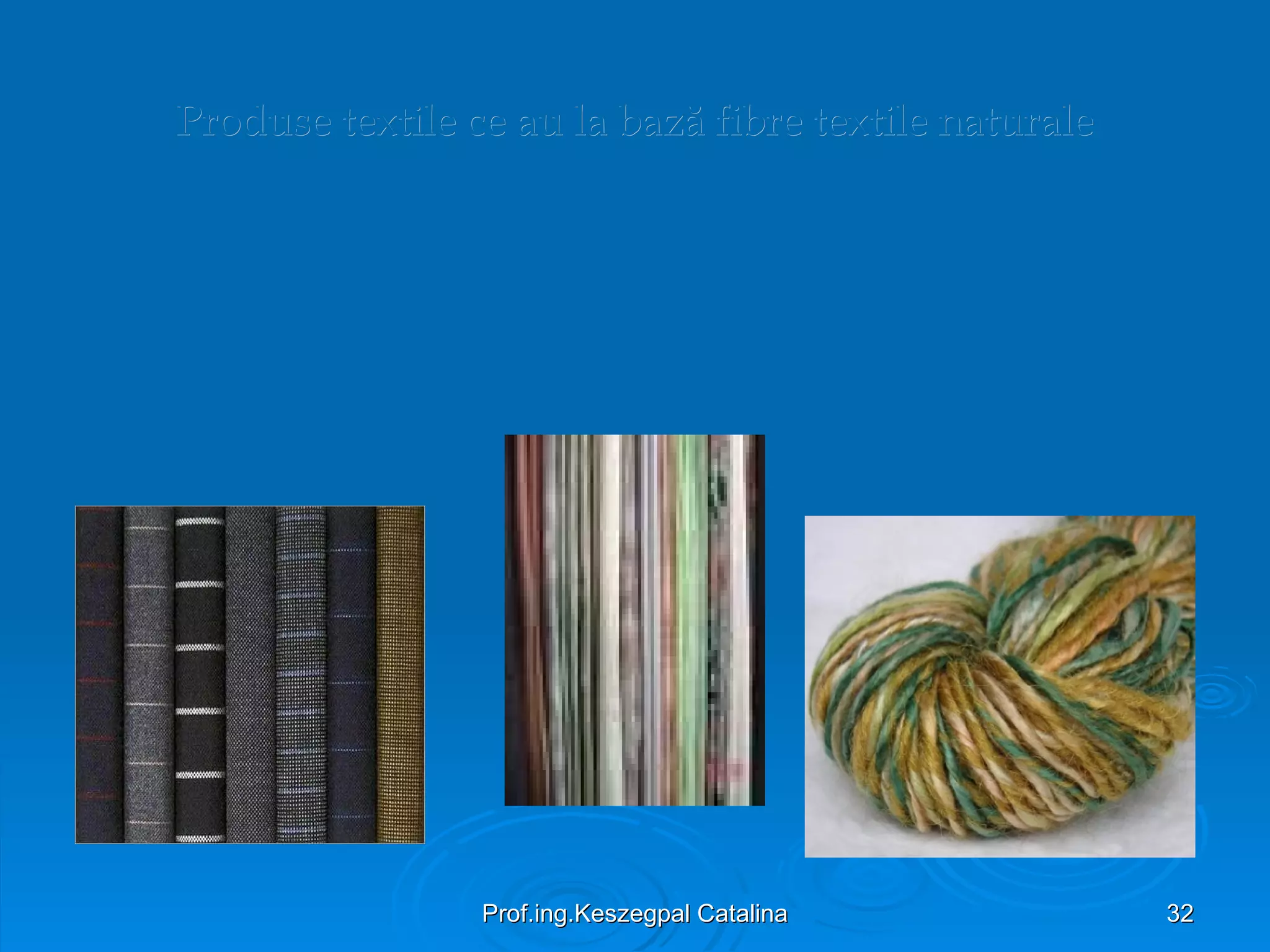 Fibre Textile Naturale | PPT