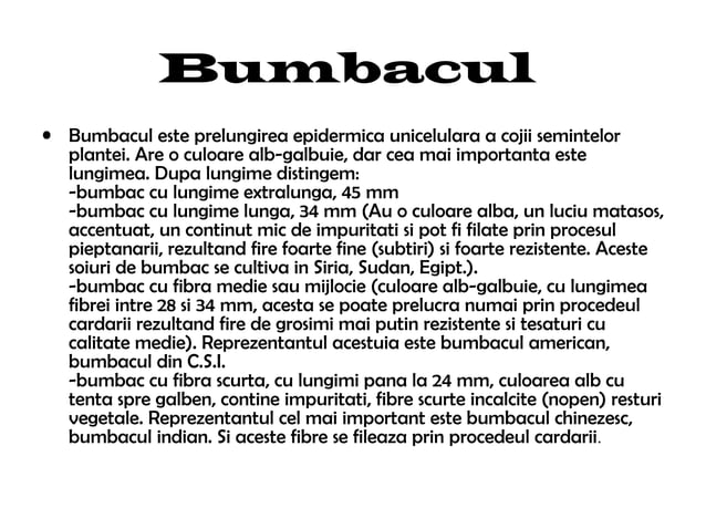 Fibre textile ungureanu stefanel | PPT