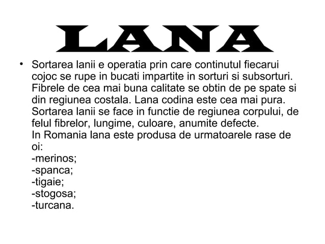 Fibre textile ungureanu stefanel | PPT