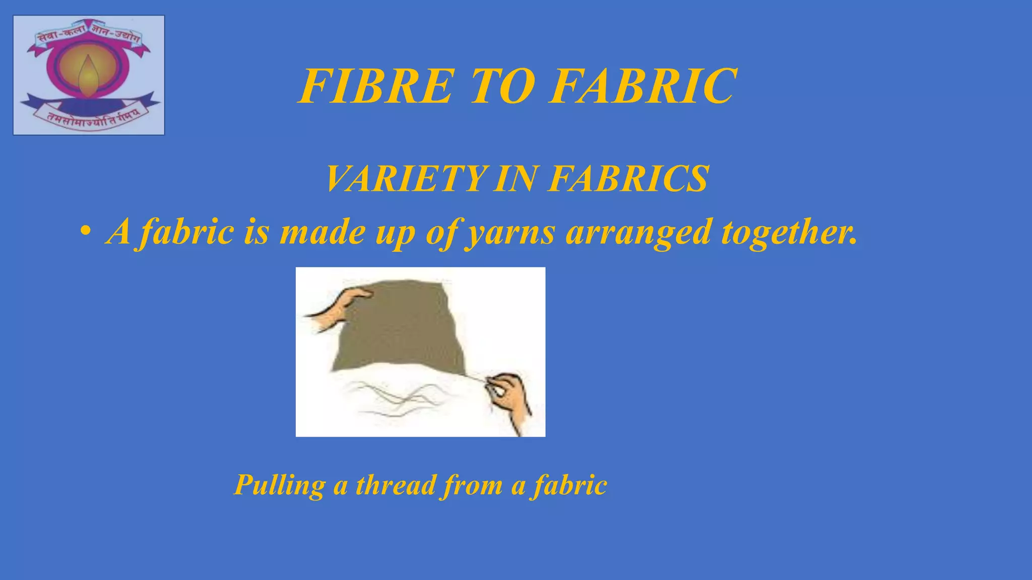 FIBRE TO FABRIC Class 6th.pptx
