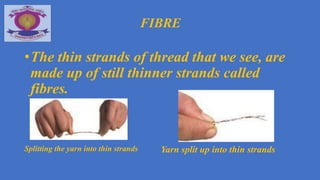 FIBRE TO FABRIC Class 6th.pptx