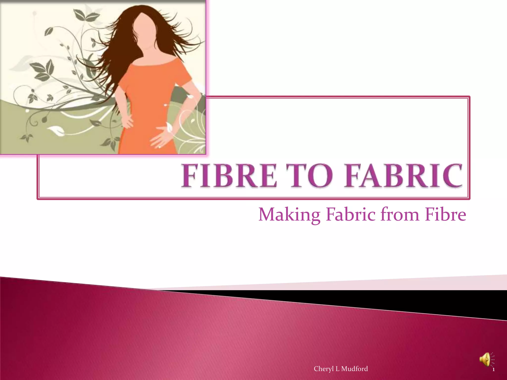 Fibre to fabric final 2003 | PPTX