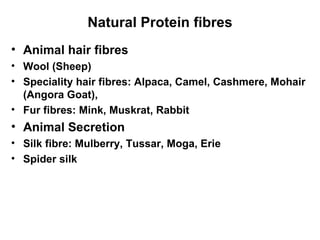 Fibre to garments overview | PPT