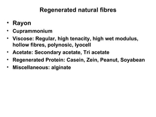 Fibre to garments overview | PPT