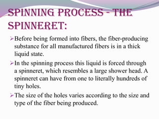 Fibre to yarn | PPTX