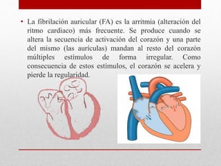 Fibrilaciones cardiacas | PPTX