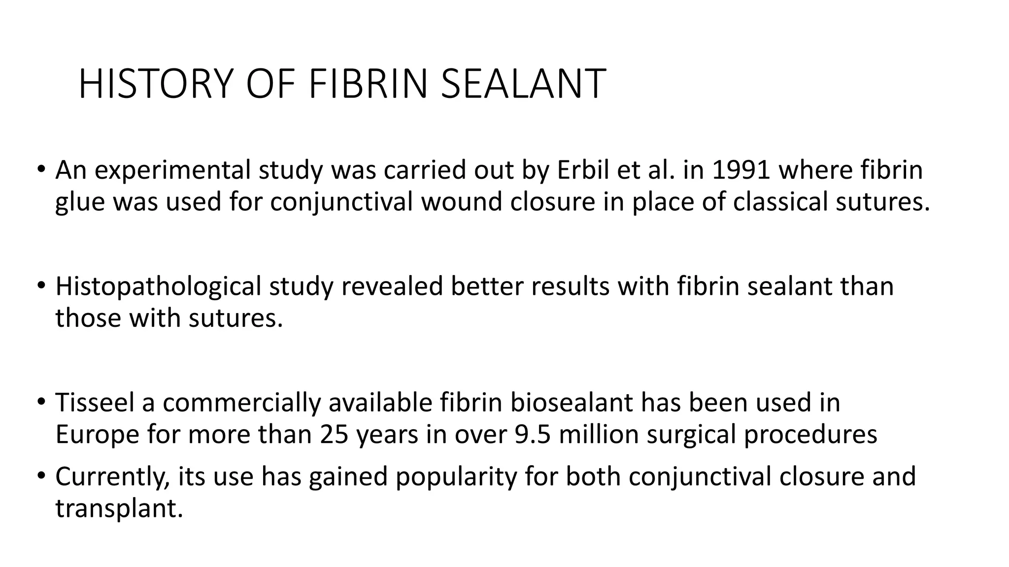 FIBRIN GLUE IN OPHTHALMOLOGY.pptx