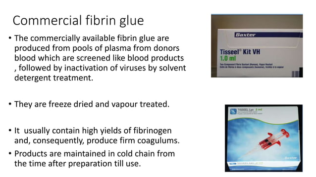 FIBRIN GLUE IN OPHTHALMOLOGY.pptx | First Aid | Injuries