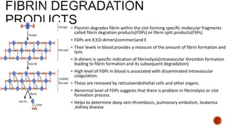 Fibrinolysis system | PPTX
