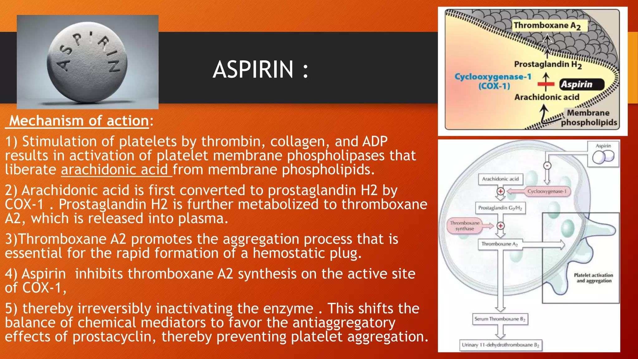 Fibrinolytics and anti platelet agents(easy) | PPTX