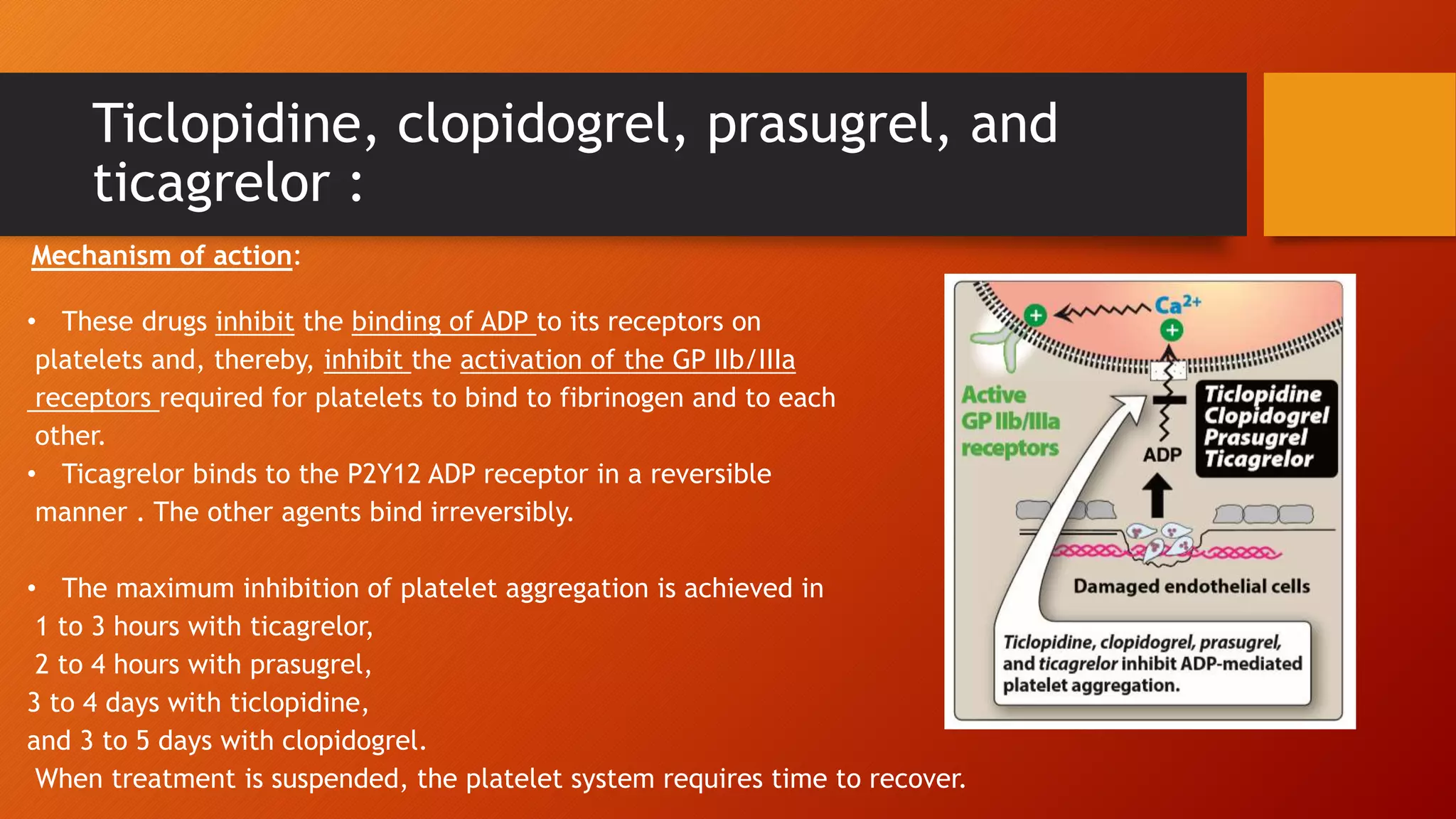 Fibrinolytics and anti platelet agents(easy) | PPTX