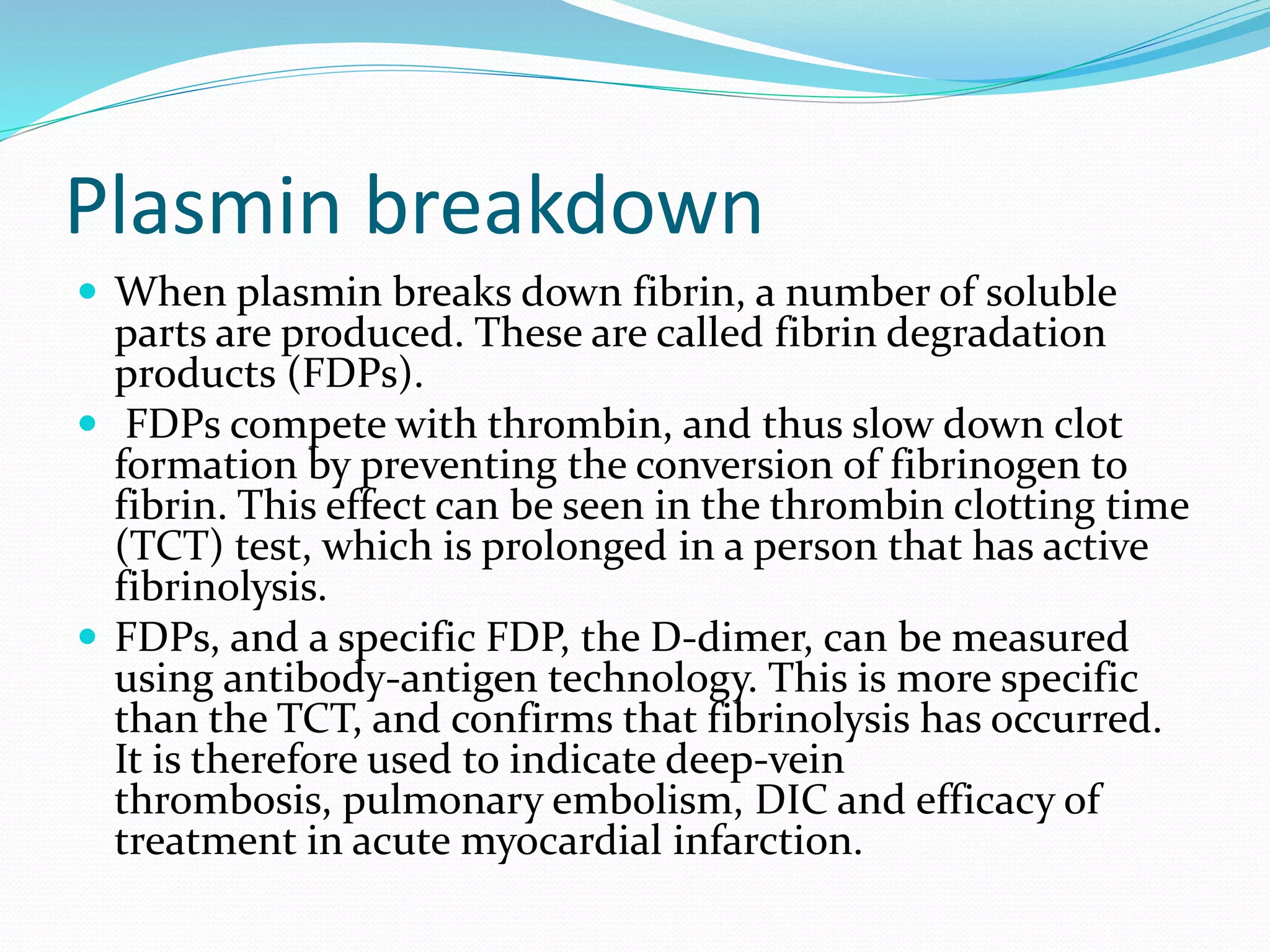 Fibrinolytic system | PPTX