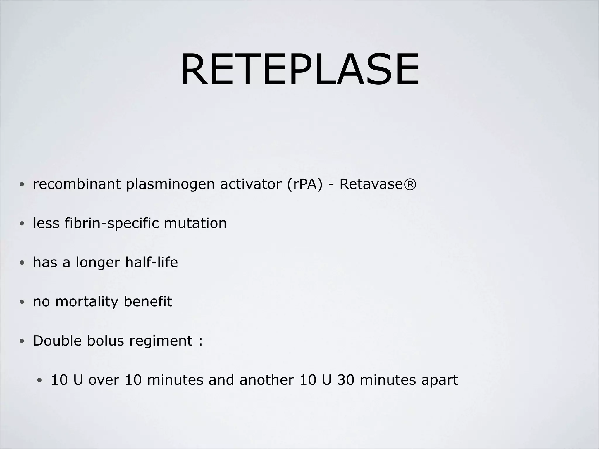 Fibrinolytic Therapy | PDF