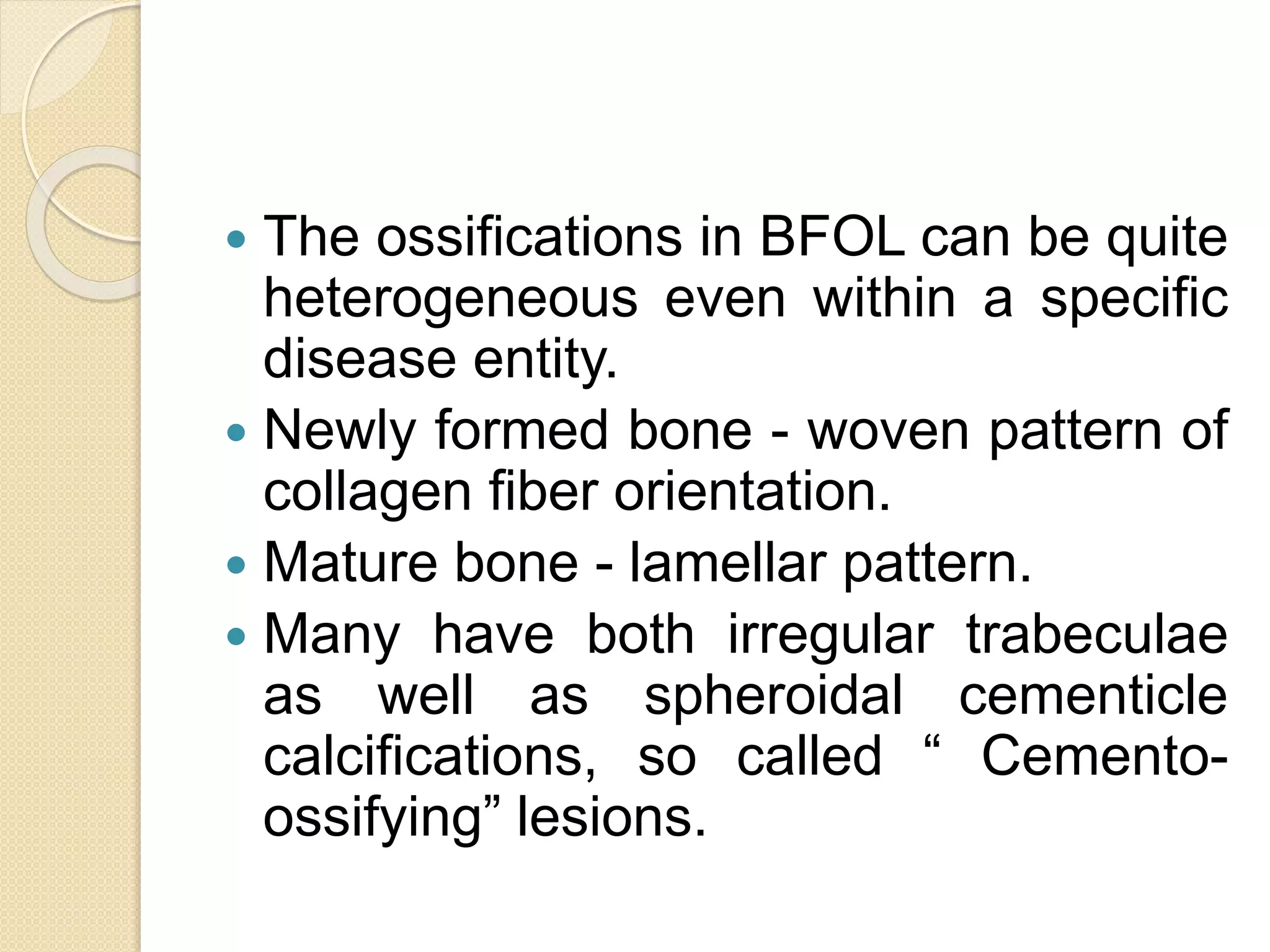 Fibro Osseous Lesions | PPTX