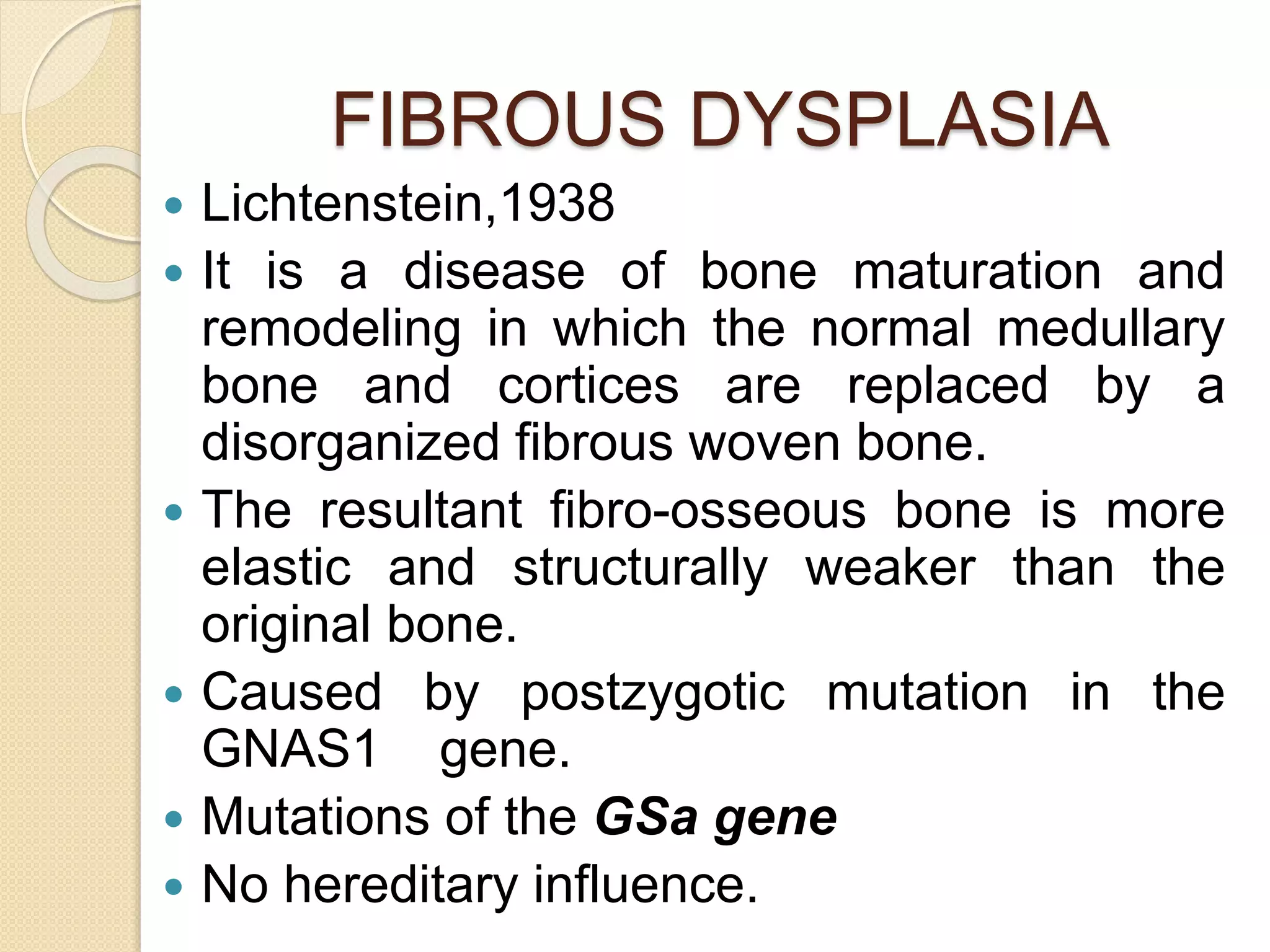 Fibro Osseous Lesions | PPTX