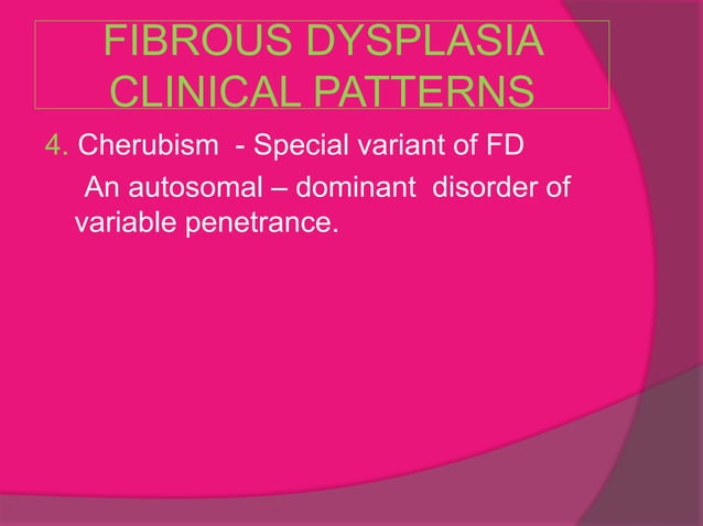 FIBRO-OSSEOUS LESIONS.ppt | Bone and Joint Conditions | Diseases and ...