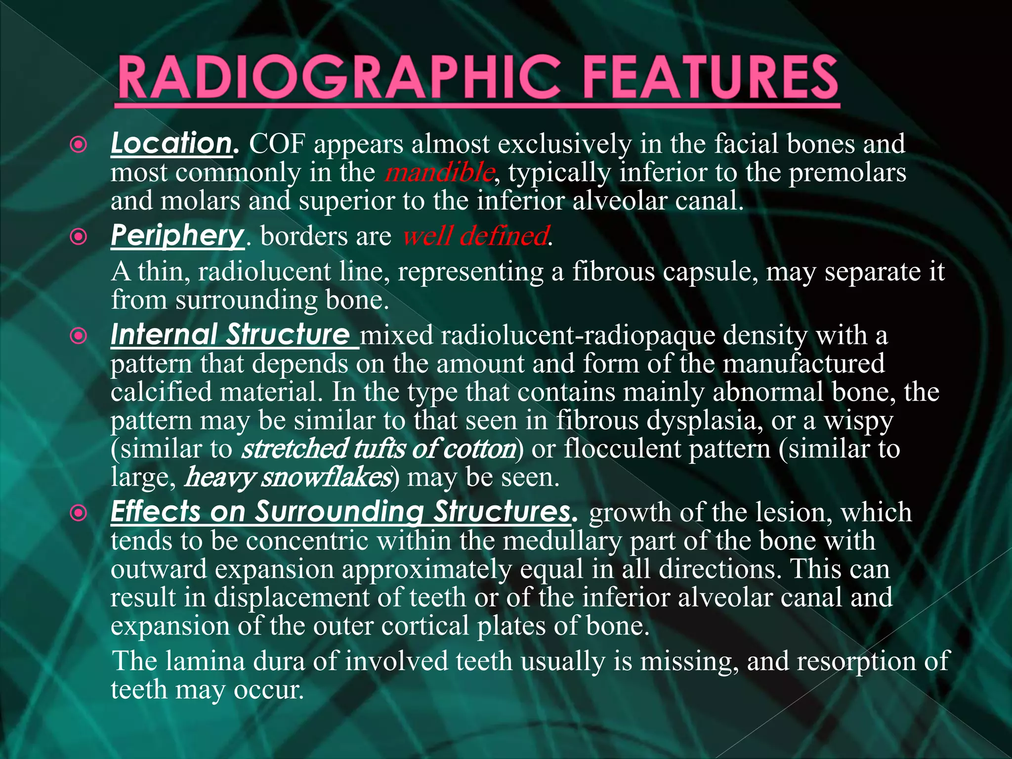 Fibro osseous lesions of jaw | PPTX