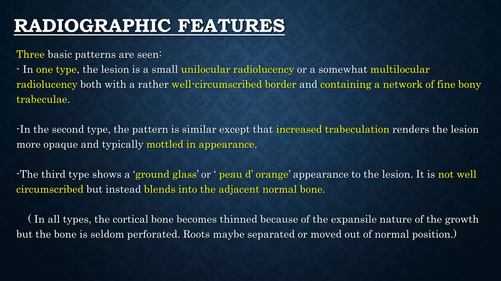 Fibro osseous lesions of the jaws | PPTX