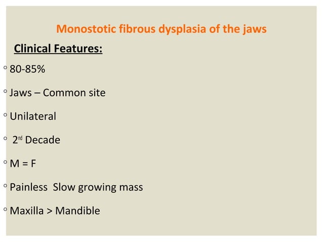 Fibro Osseous Lesions | PPT | Bone and Joint Conditions | Diseases and ...