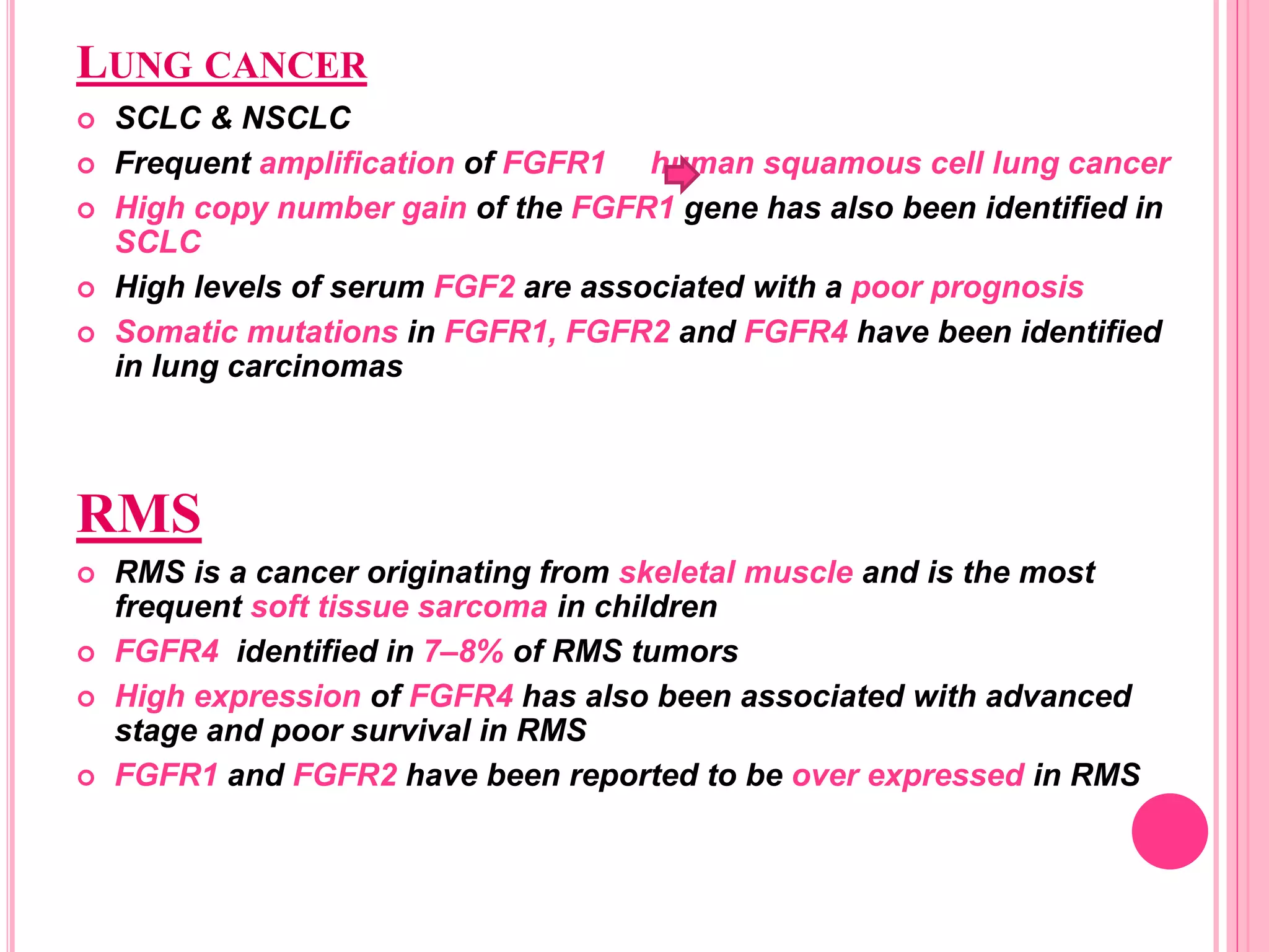 Fibroblast growth factors | PPTX