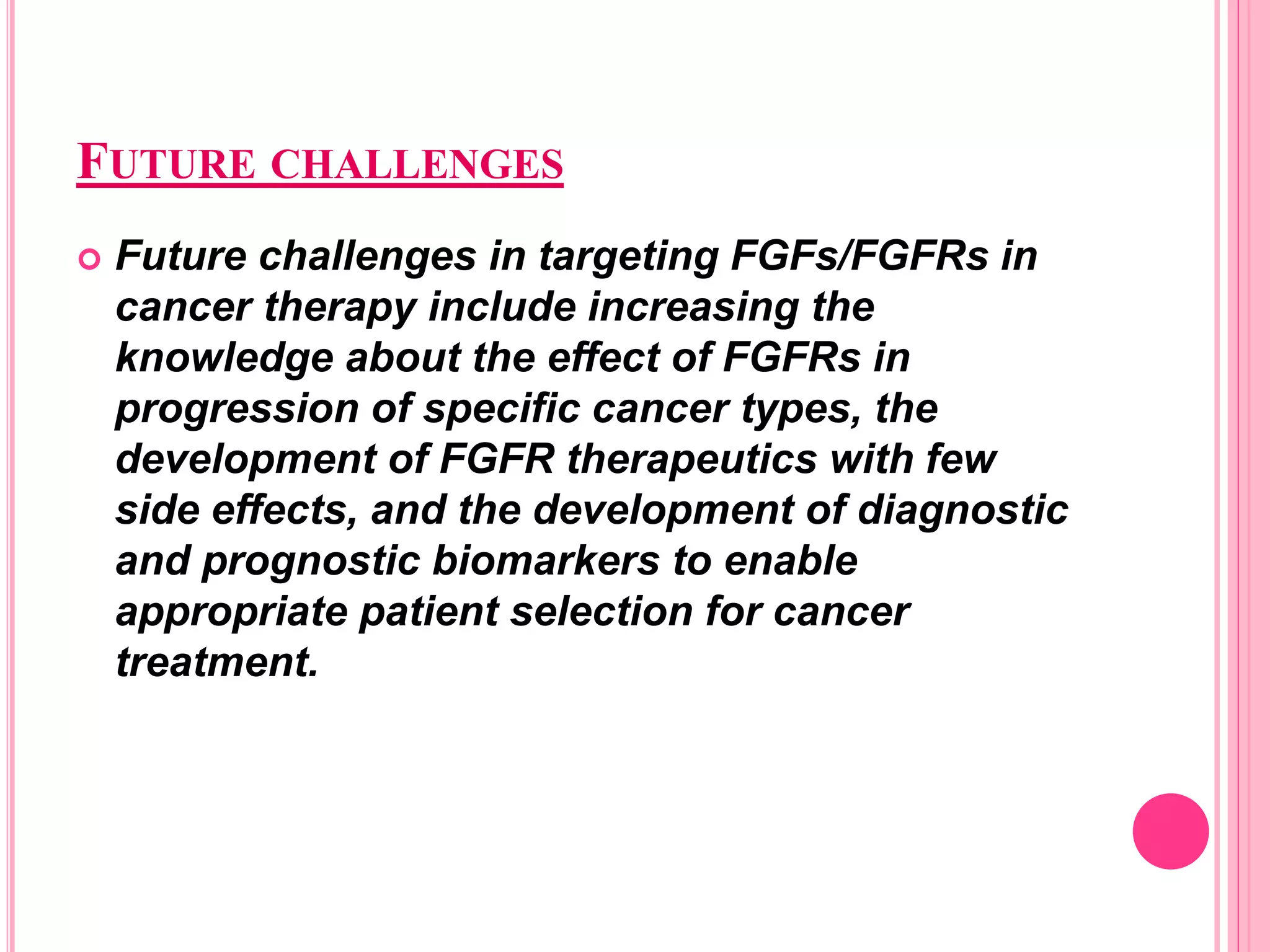 Fibroblast growth factors | PPTX