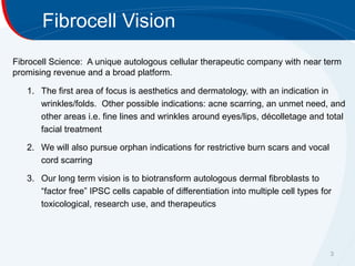 Fibrocell Power Point | PPTX