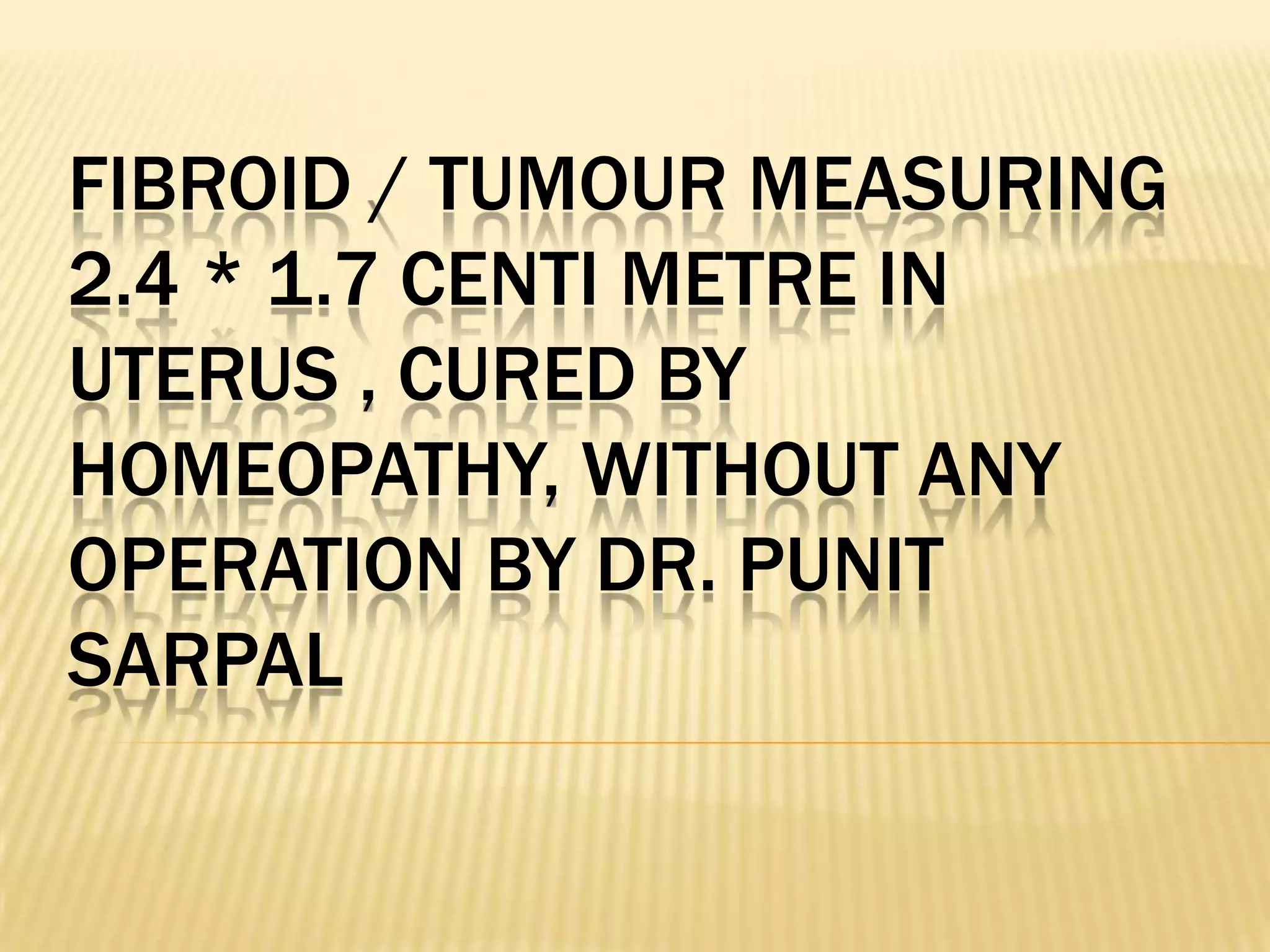 Fibroid | PPT