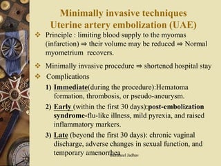 Current practices in management of Fibroid | PPTX