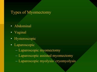Fibroid copy | PPT