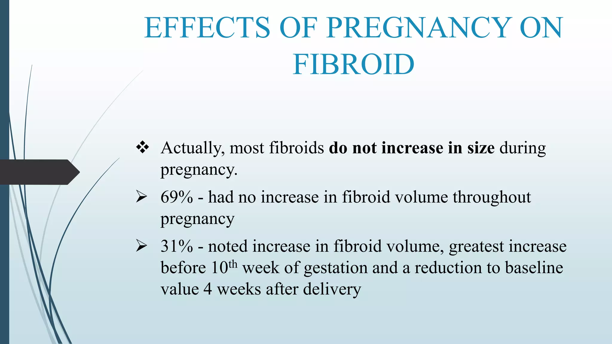 Fibroid complicating pregnancy | PPTX